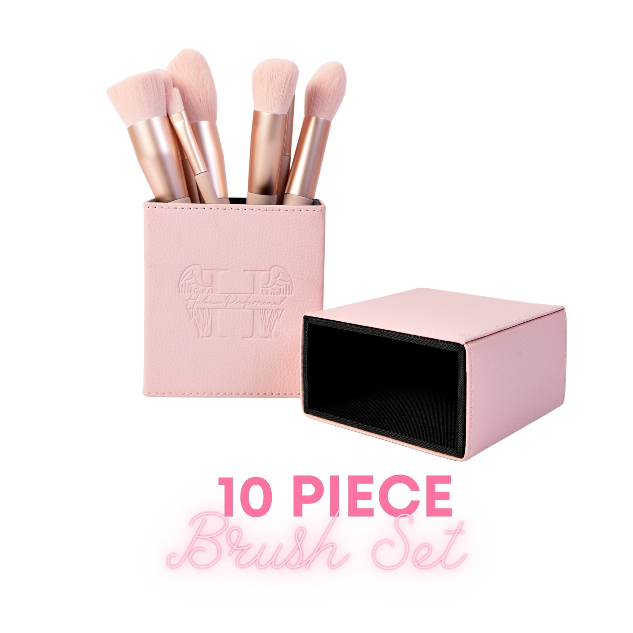 10 Piece Halouw Professional Brush set – Halouw Makeup Academy
